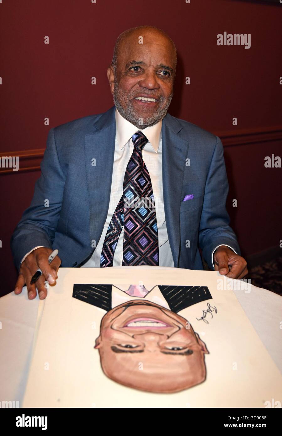 New York, NY, USA. 13th July, 2016. Berry Gordy at a public appearance ...