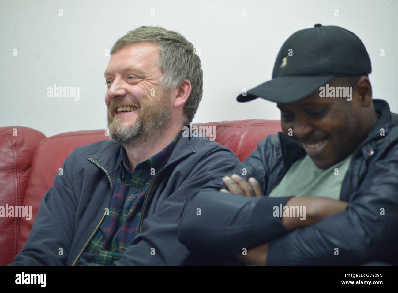 Manchester, UK. 13th July, 2016. Ben Power, a lecturer of performance ...