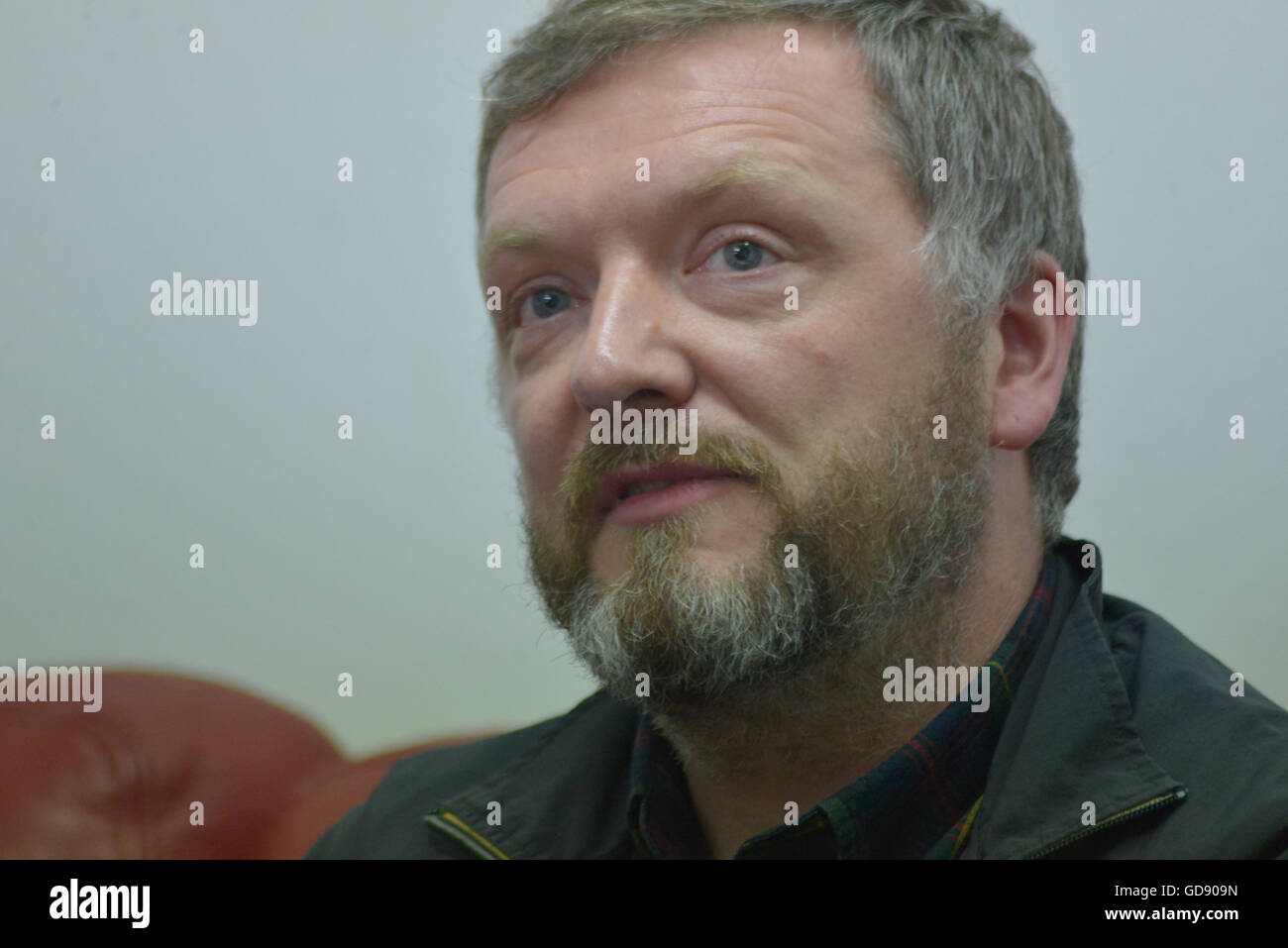 Manchester, UK. 13th July, 2016. Ben Power, a lecturer of performance ...