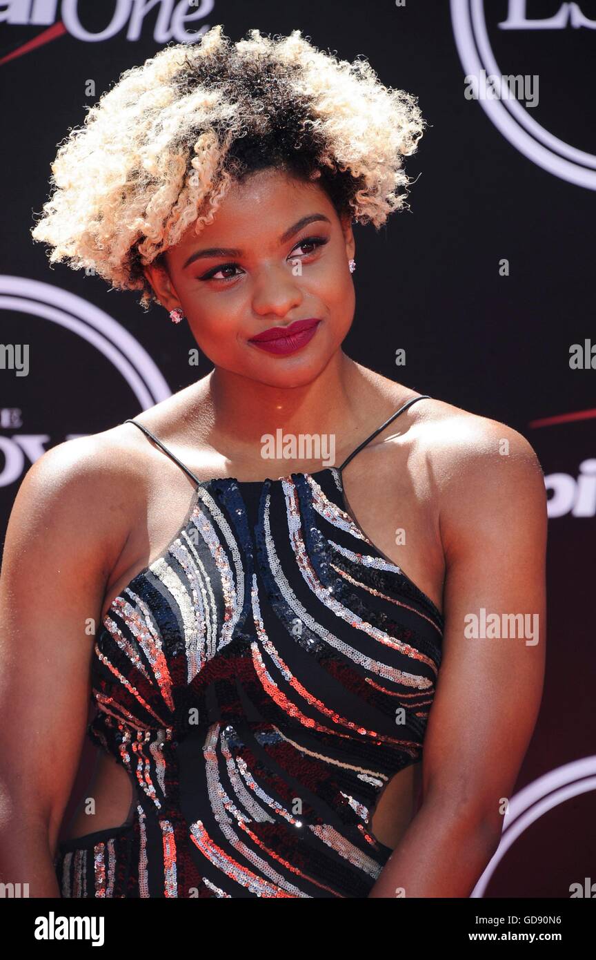 Los Angeles, CA, USA. 13th July, 2016. Nzingha Prescod at arrivals for ...