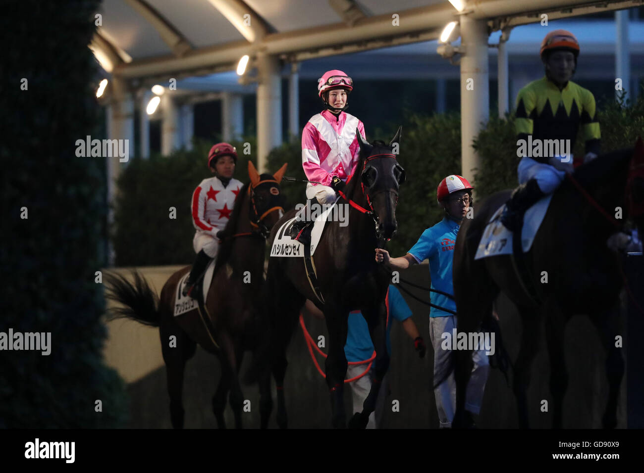 Shinagawa, Tokyo, Japan. 13th July, 2016. Hashiru Sensei (Nanako Fujita ...