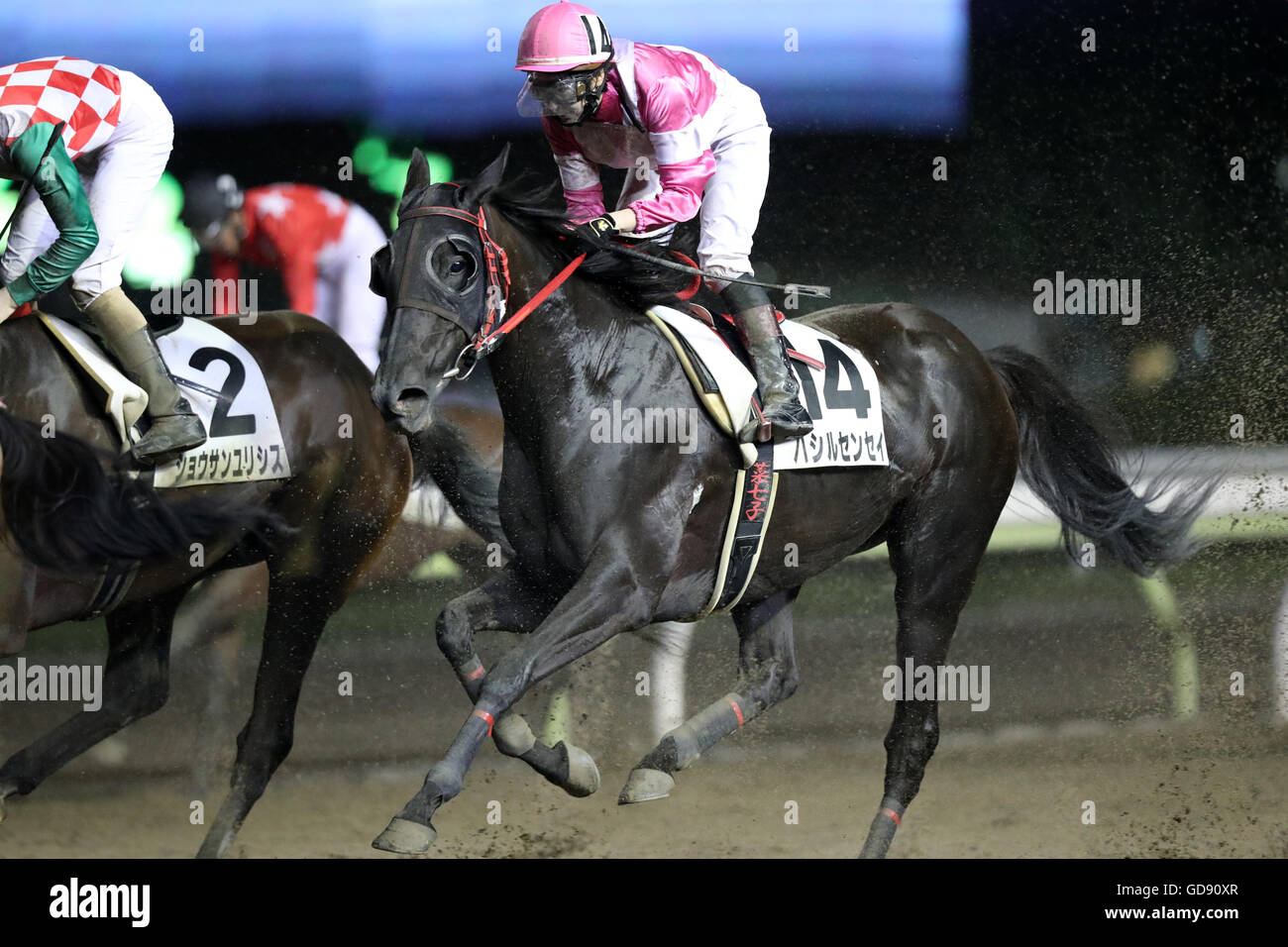 Shinagawa, Tokyo, Japan. 13th July, 2016. Hashiru Sensei (Nanako Fujita ...