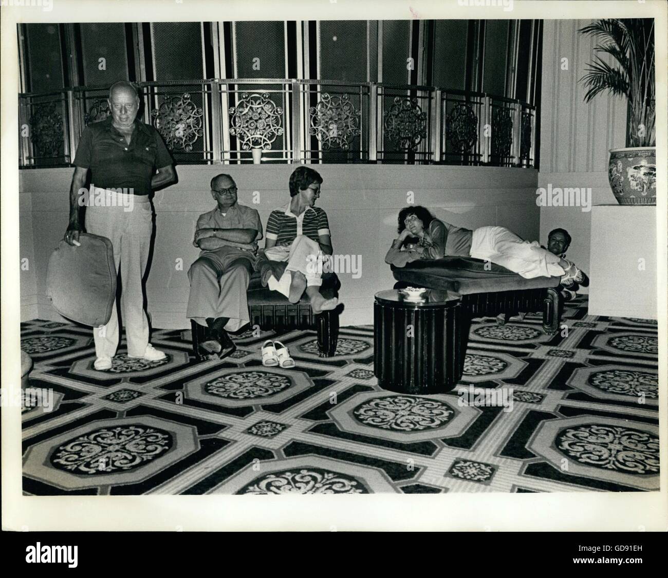 1961 - onassis travel waiting airport rome © Keystone Pictures USA ...
