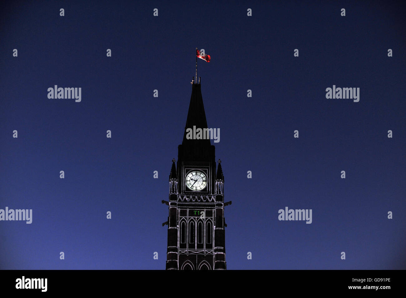 Ottawa parliament buildings trudeau hi-res stock photography and images ...