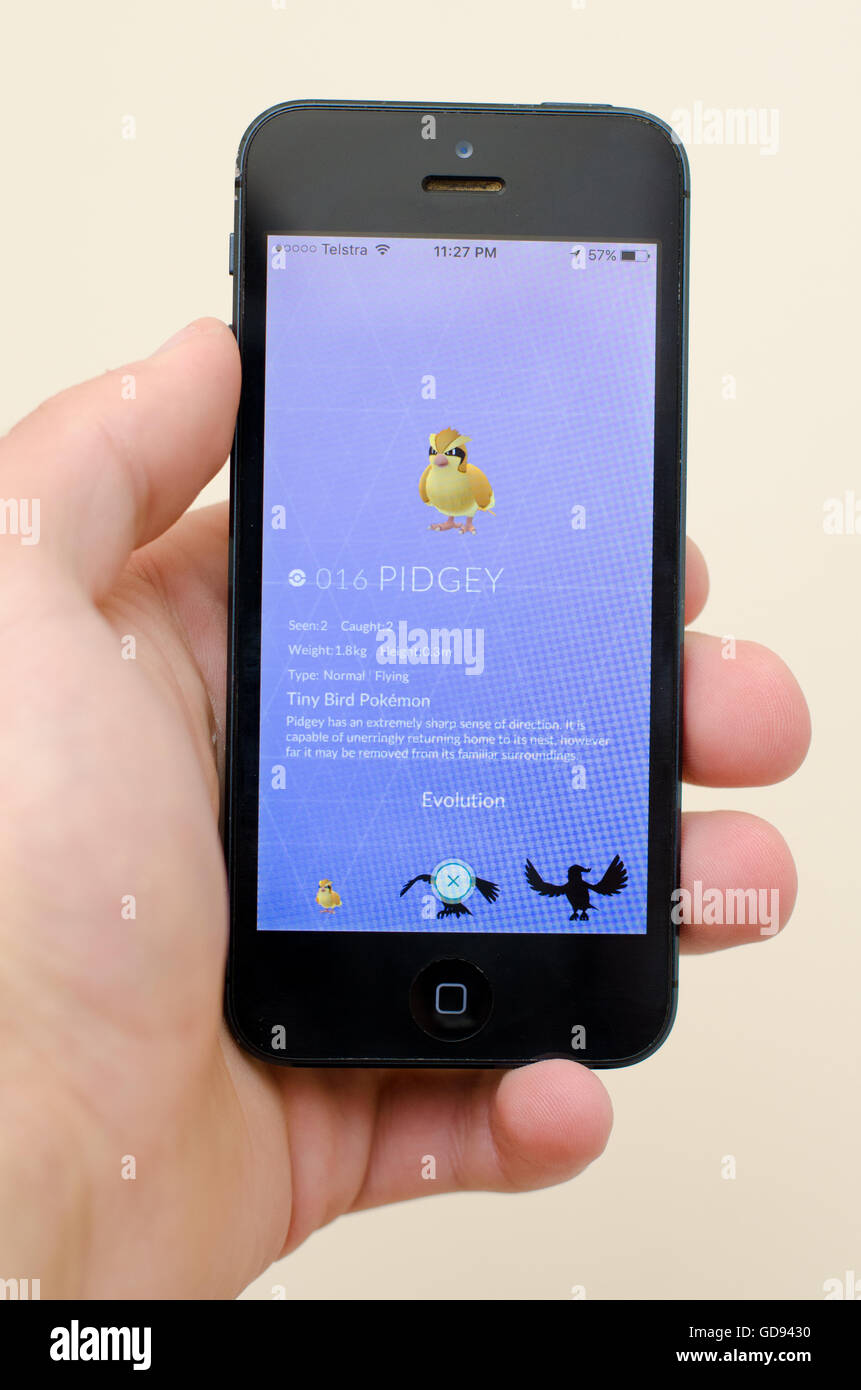 Pidgey pokemon hi-res stock photography and images - Alamy
