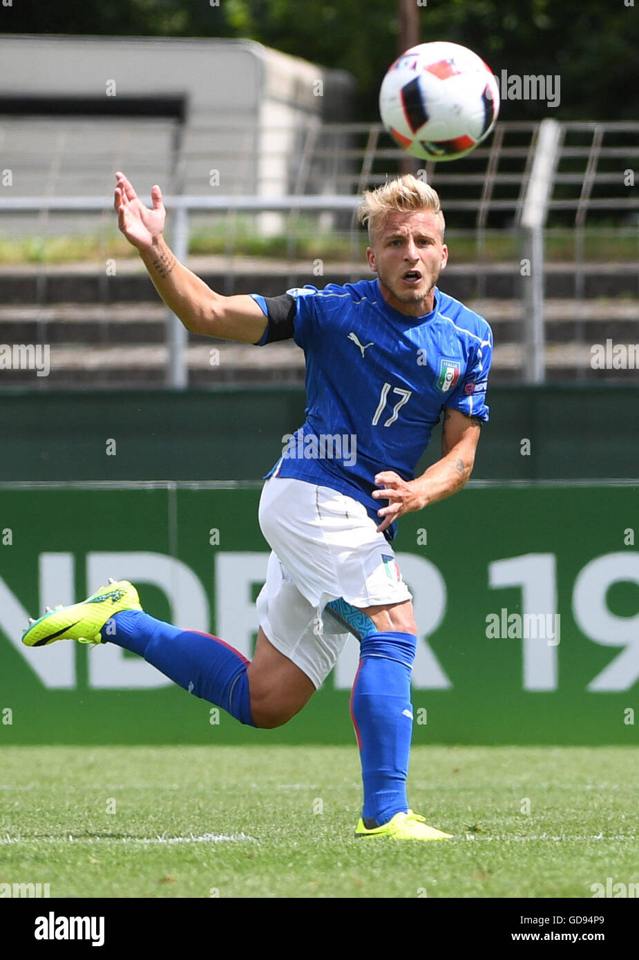 Reutlingen, Germany. 14th July, 2016. Italy's Giuseppe Panico in action ...