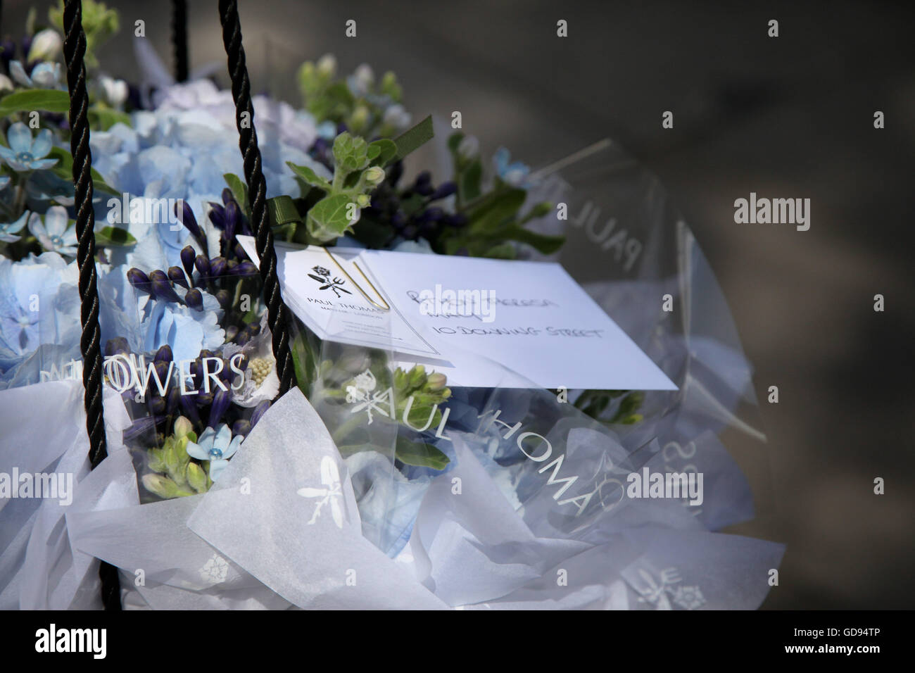 Flowers Delivered Downing Street High Resolution Stock Photography and ...