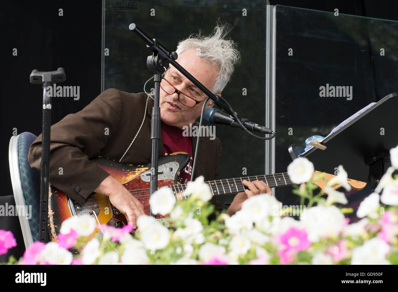 Pori, Finland. 14th July 2016. American guitarist and composer Marc Ribot is performing at the ...