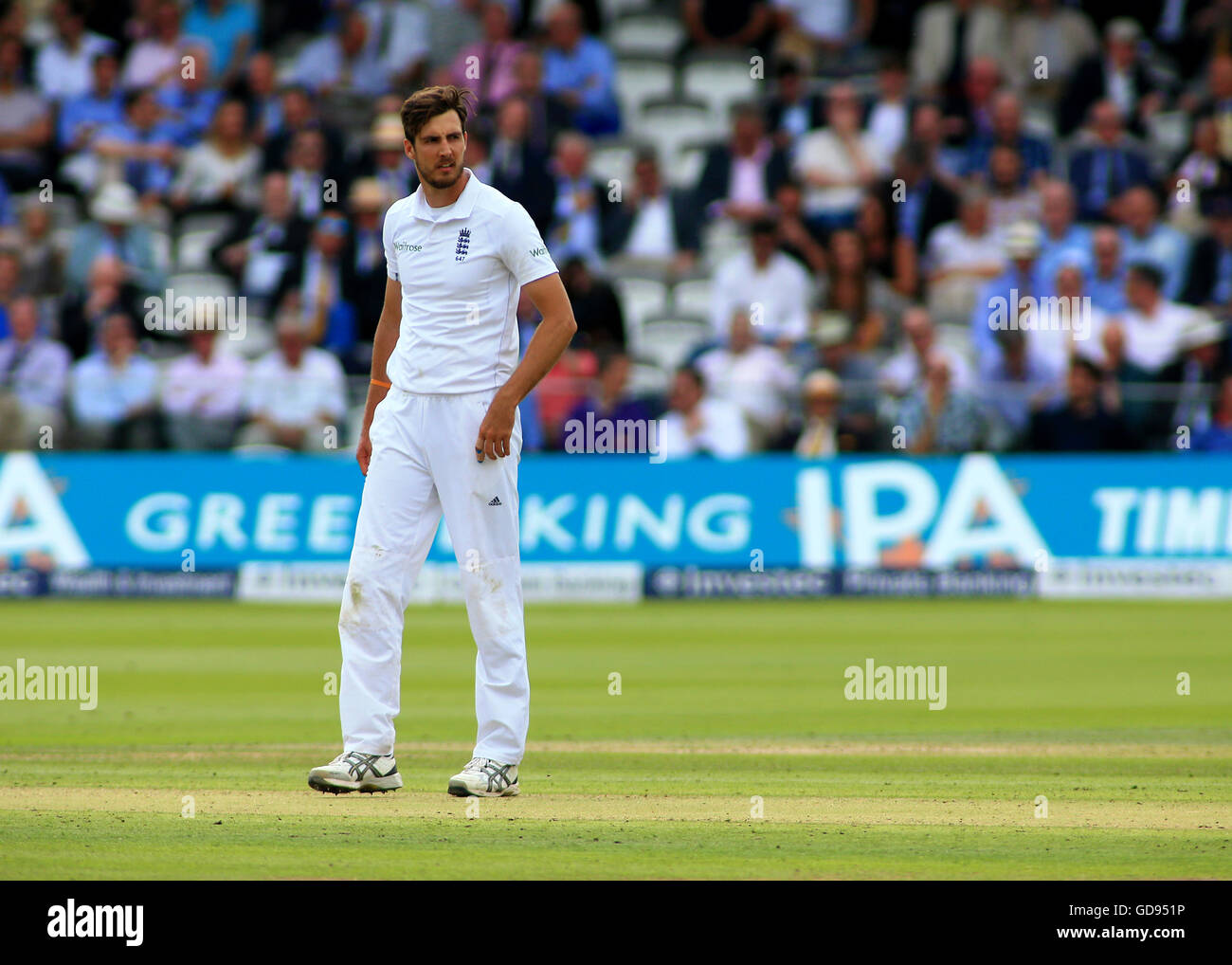 London, UK. 14th July, 2016. The First Investec Cricket Test Match ...