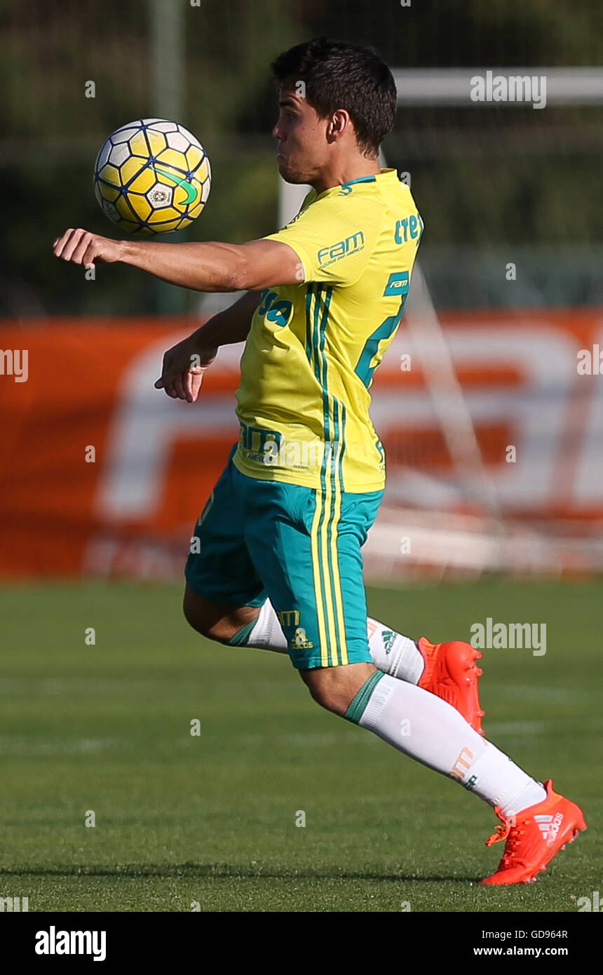 Rodrigo player, SE Palmeiras, during training, the Football Academy ...