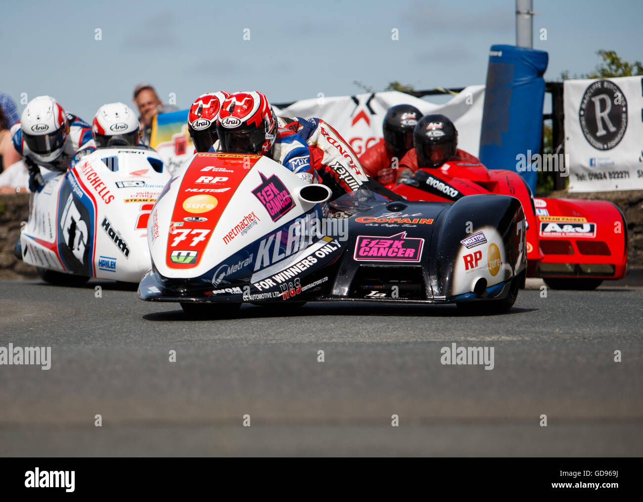 Castletown, Isle of Man, UK. 14th July, 2016. Tim Reeves & Patrick ...