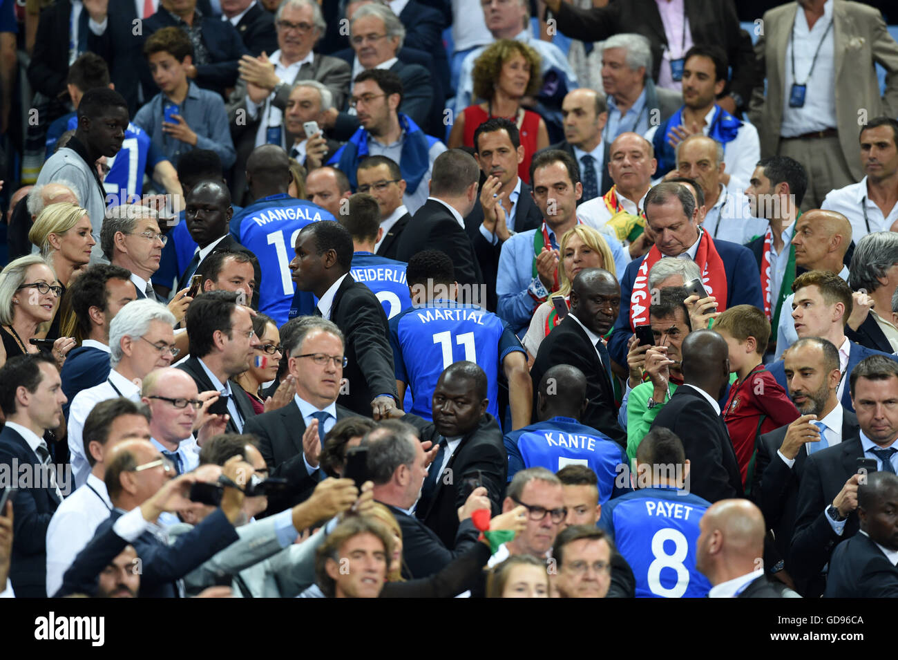 Team (France) ; July 10, 2016 - Football : Uefa Euro France 2016 Final ...