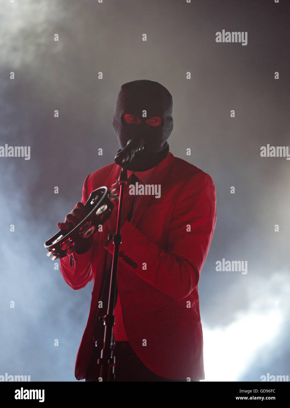 Morrison, Colorado, USA. 12th July, 2016. 21 Pilots Lead Vocals TYLER ...