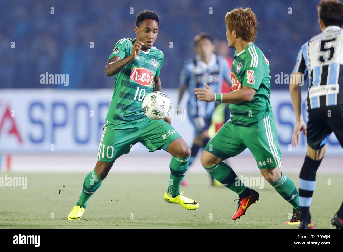 Kawasaki Todoroki Stadium, Kanagawa, Japan. 13th July, 2016. Rafael da ...