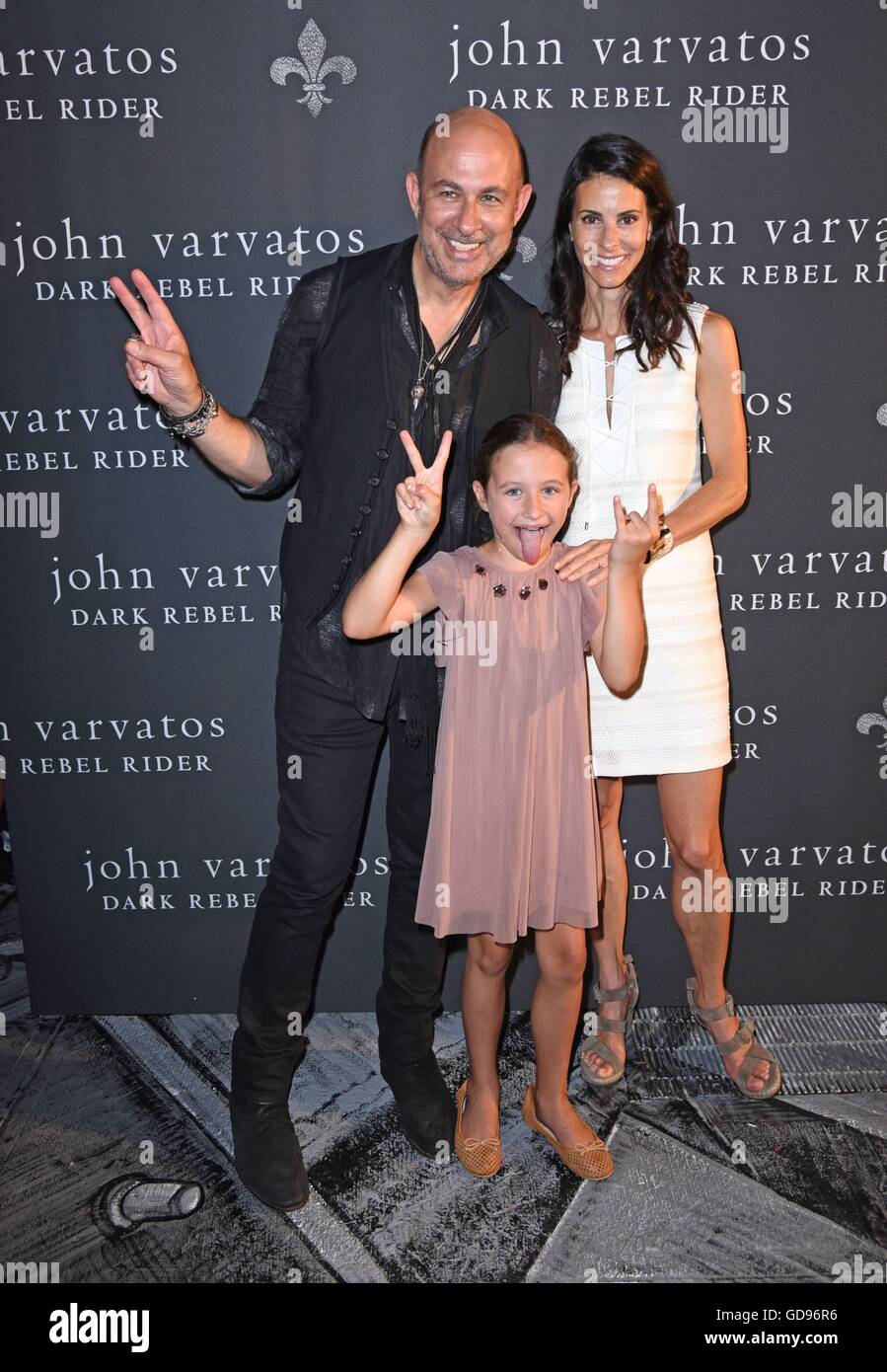 John varvatos and joyce zybelberg varvatos hi-res stock photography and ...