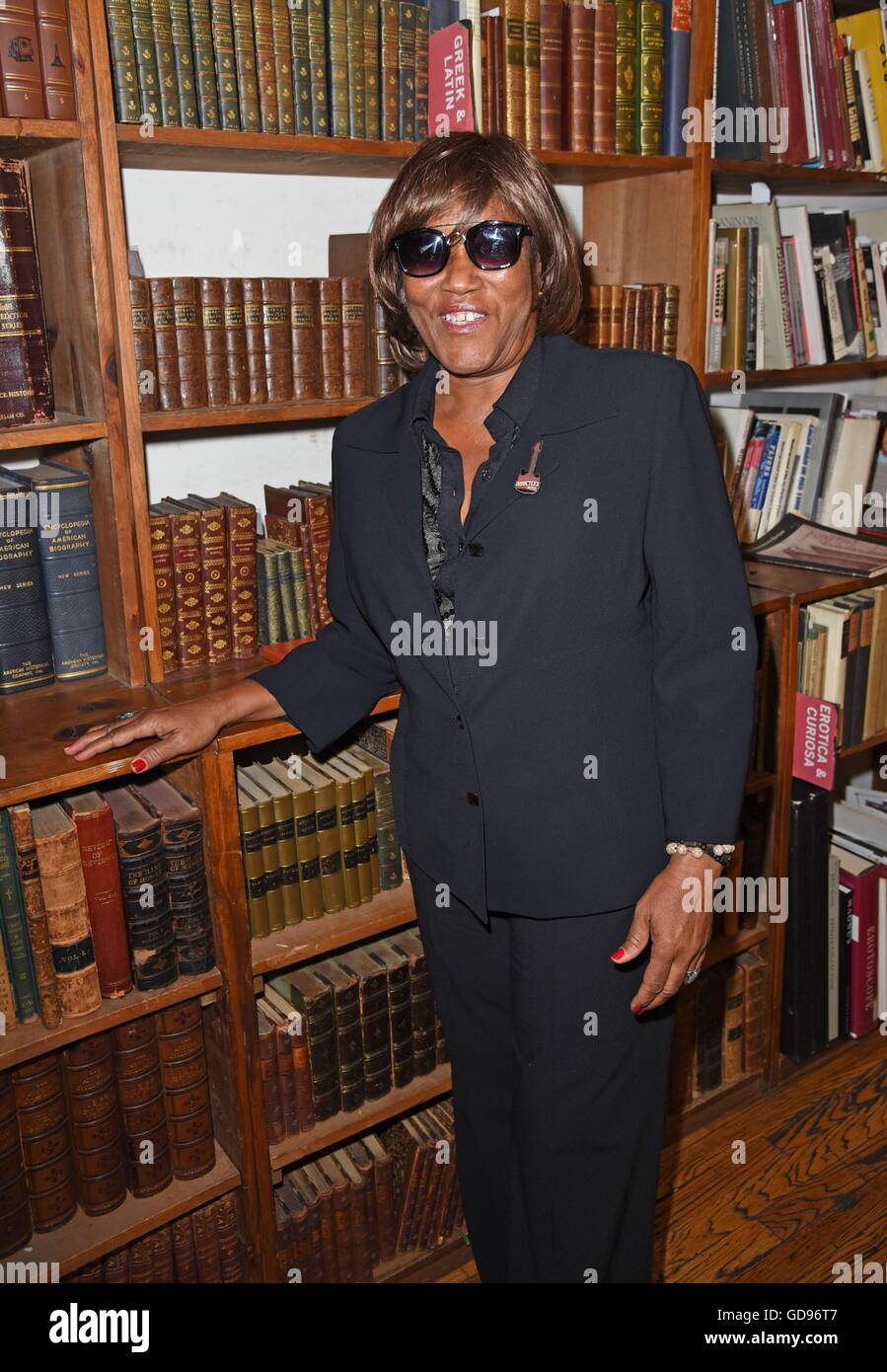 New York, NY, USA. 14th July, 2016. Gloria Jones at in-store appearance ...