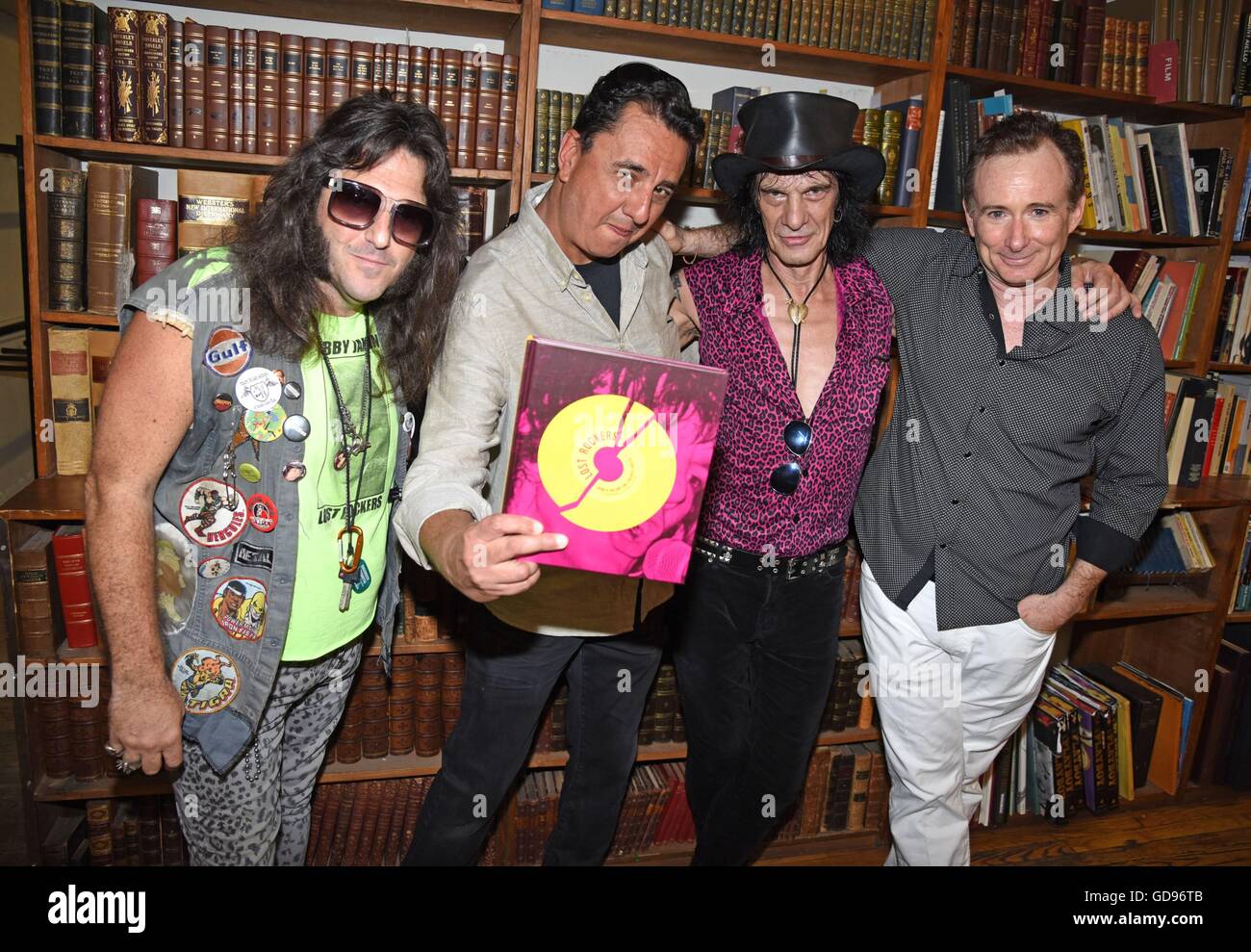 New York, NY, USA. 14th July, 2016. Tony Mann, Steven Bush, Gass Wild ...