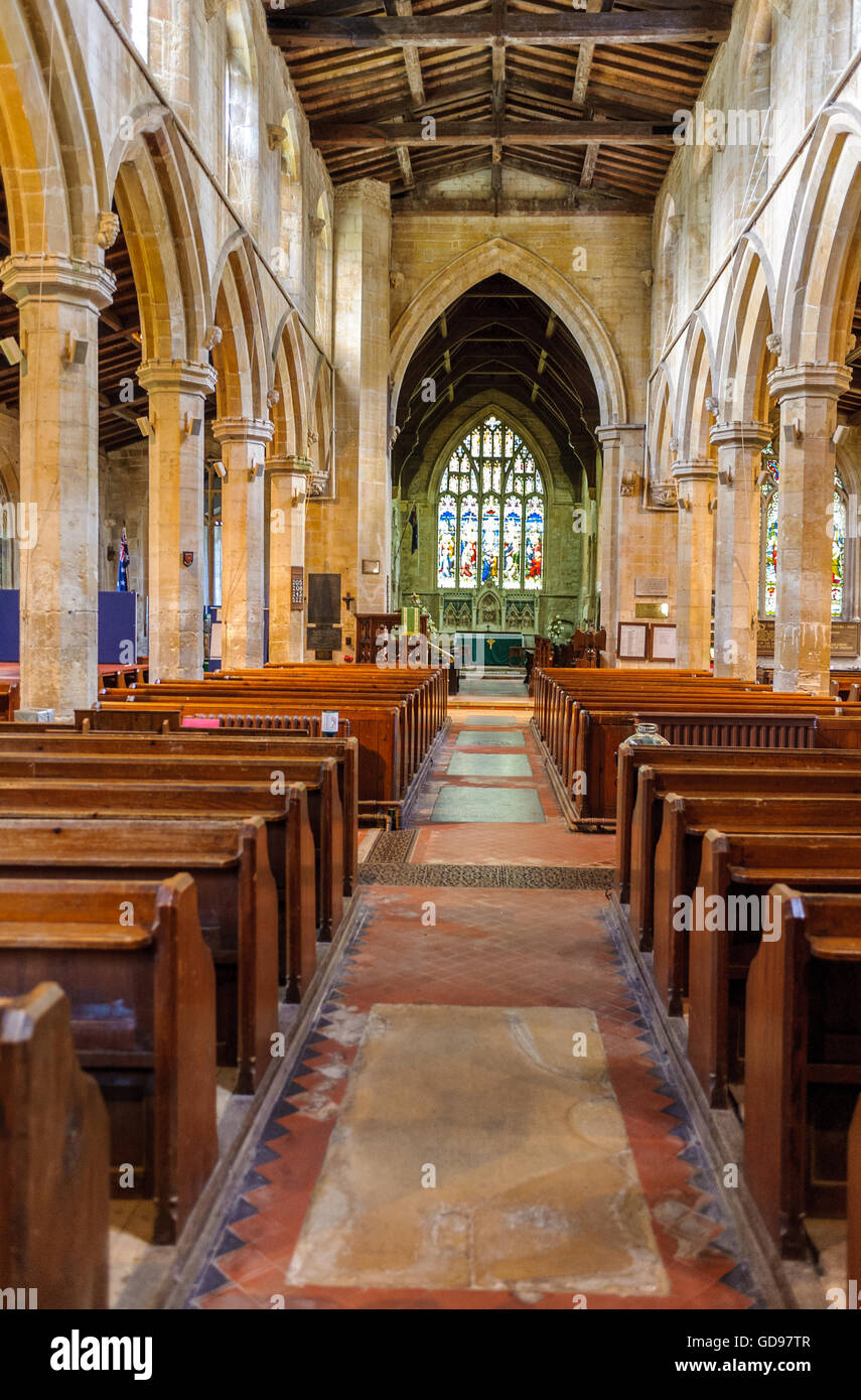 St. Mary and The Holy Rood Church, Donington, Lincolnshire - Interior ...