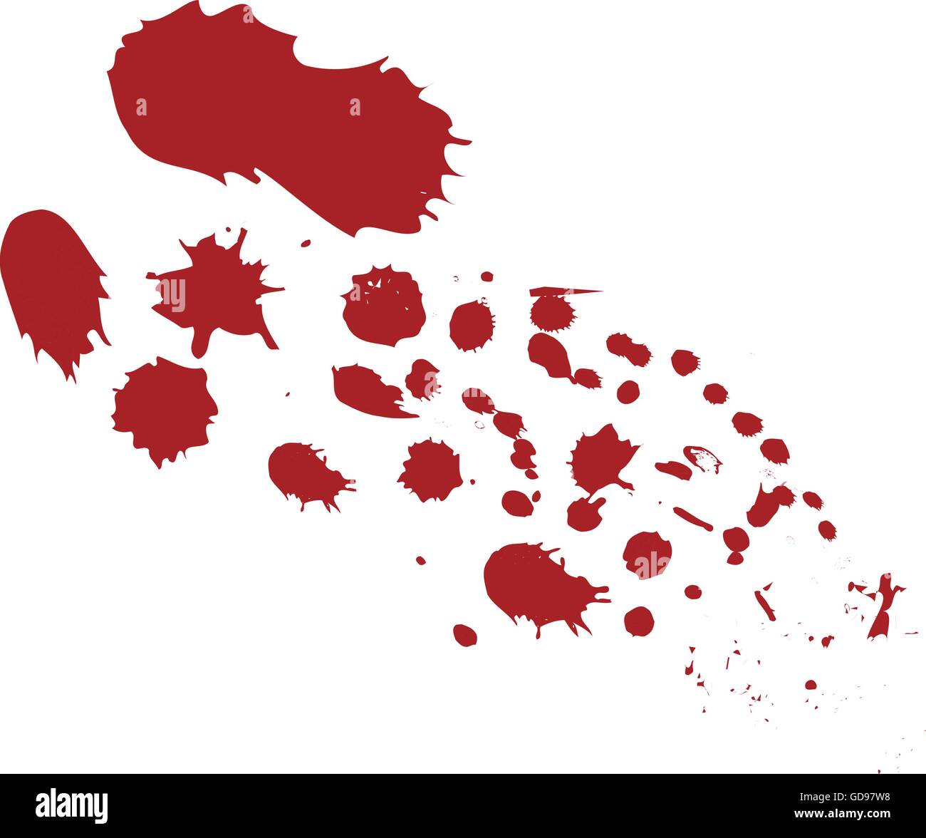 Blood Spots White Background High Resolution Stock Photography and ...