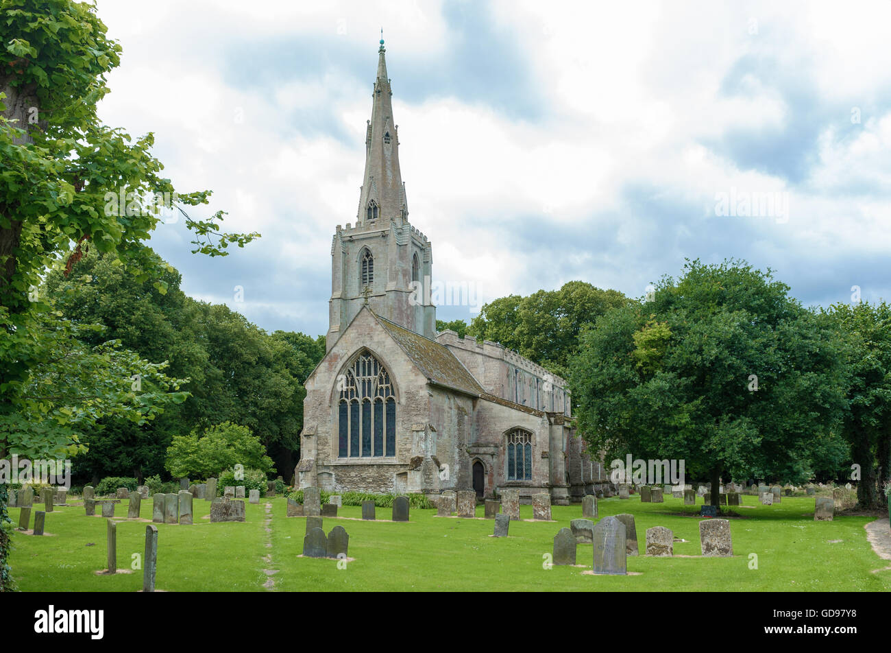 St. Mary and The Holy Rood Church, Donington, Lincolnshire, England UK ...