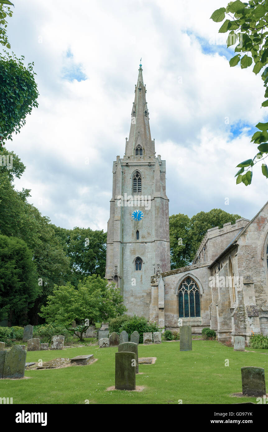 St. Mary and The Holy Rood Church, Donington, Lincolnshire, England UK ...