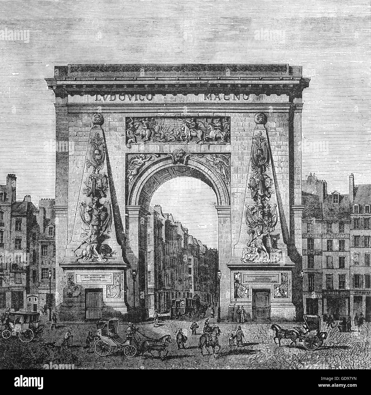 Roman Architecture Drawing Design