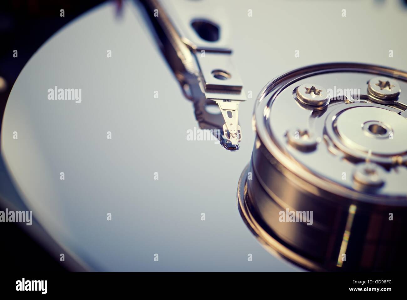 Inside desktop computer hard hi-res stock photography and images - Alamy