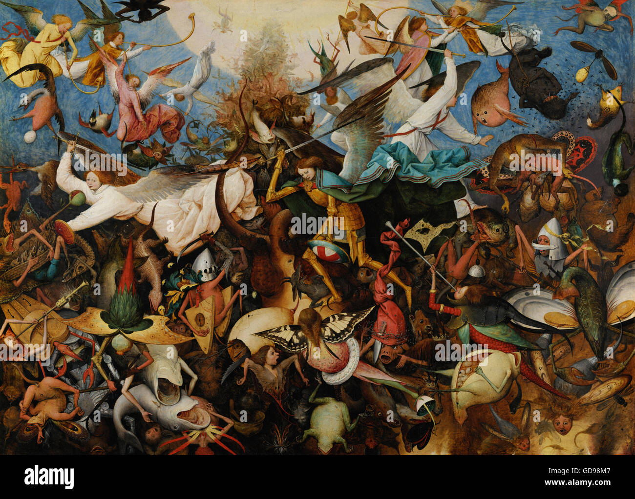 Pieter Bruegel the Elder - The Fall of the Rebel Angels Stock Photo - Alamy