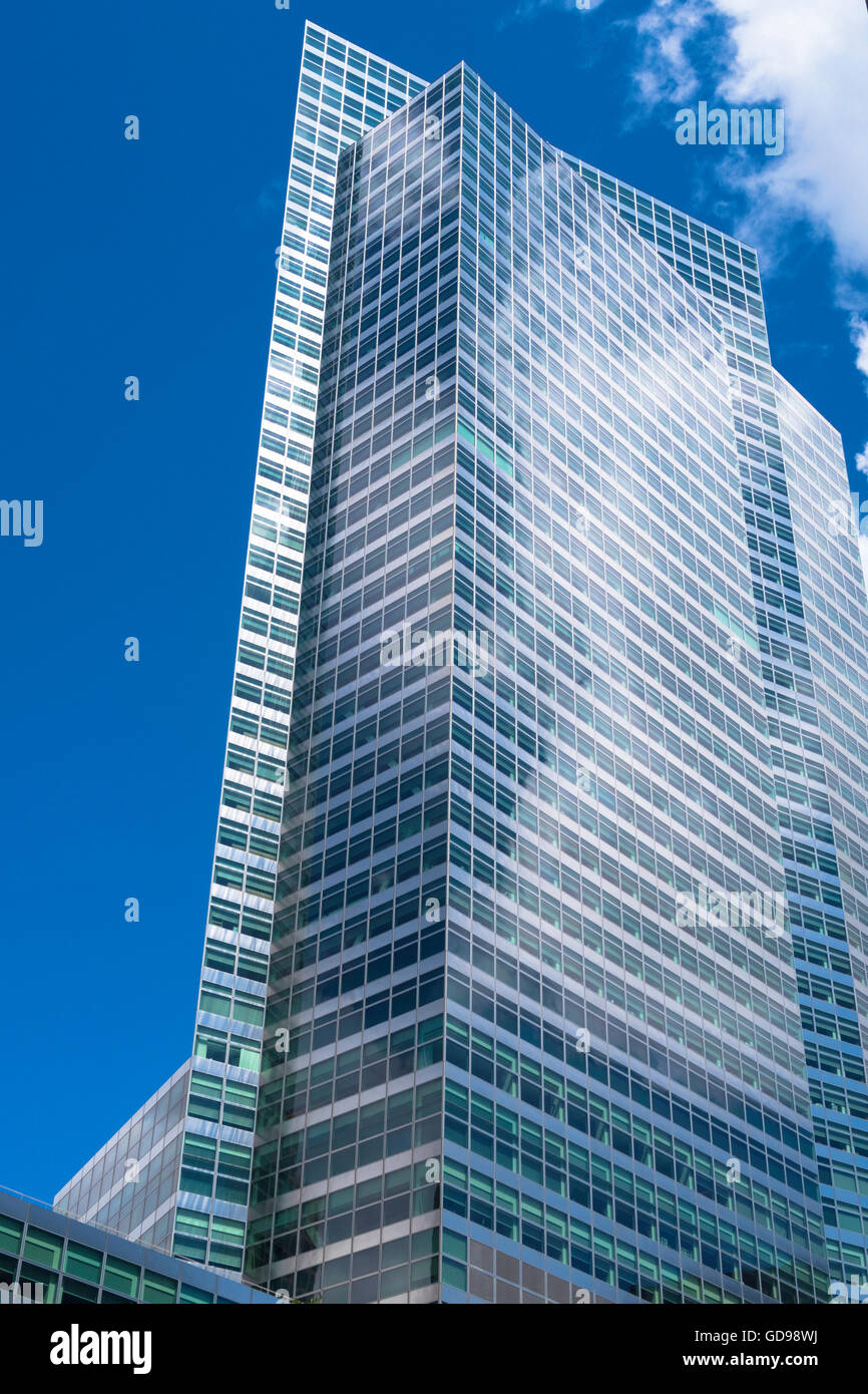 Glass Skyscraper in Lower Manhattan, NYC, USA Stock Photo - Alamy