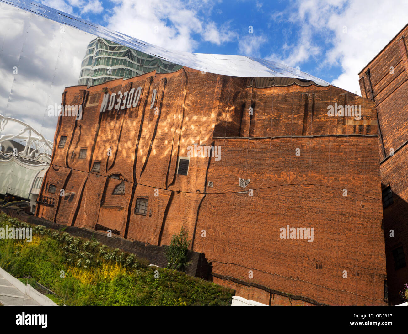 Odeon Cinema Reflected in the Grand Central Shopping Centre at New ...