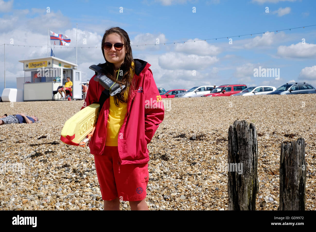 Lifeguards seafront hi-res stock photography and images - Alamy
