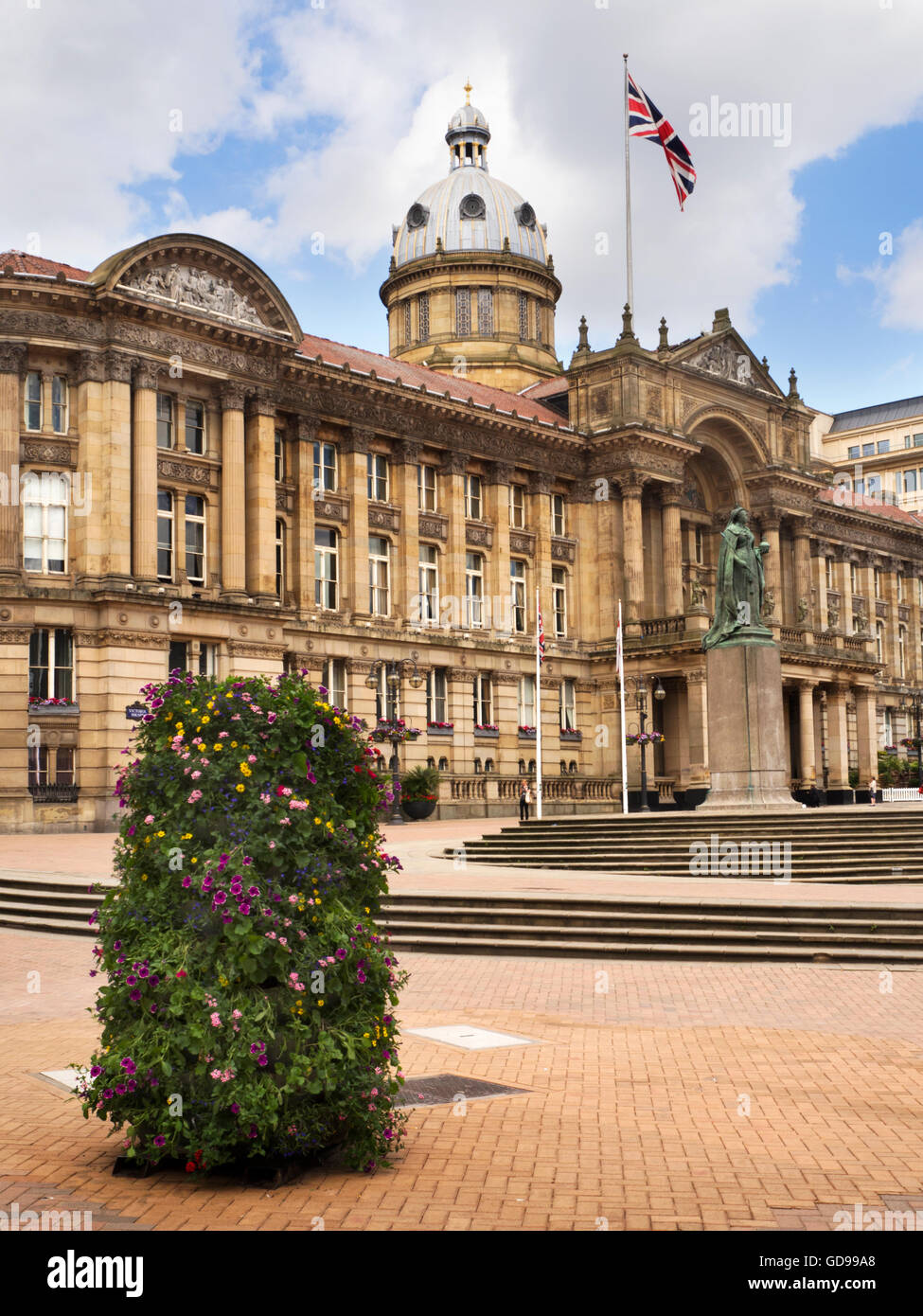 Council House Building in Victoria Square Birmingham West Midlands ...