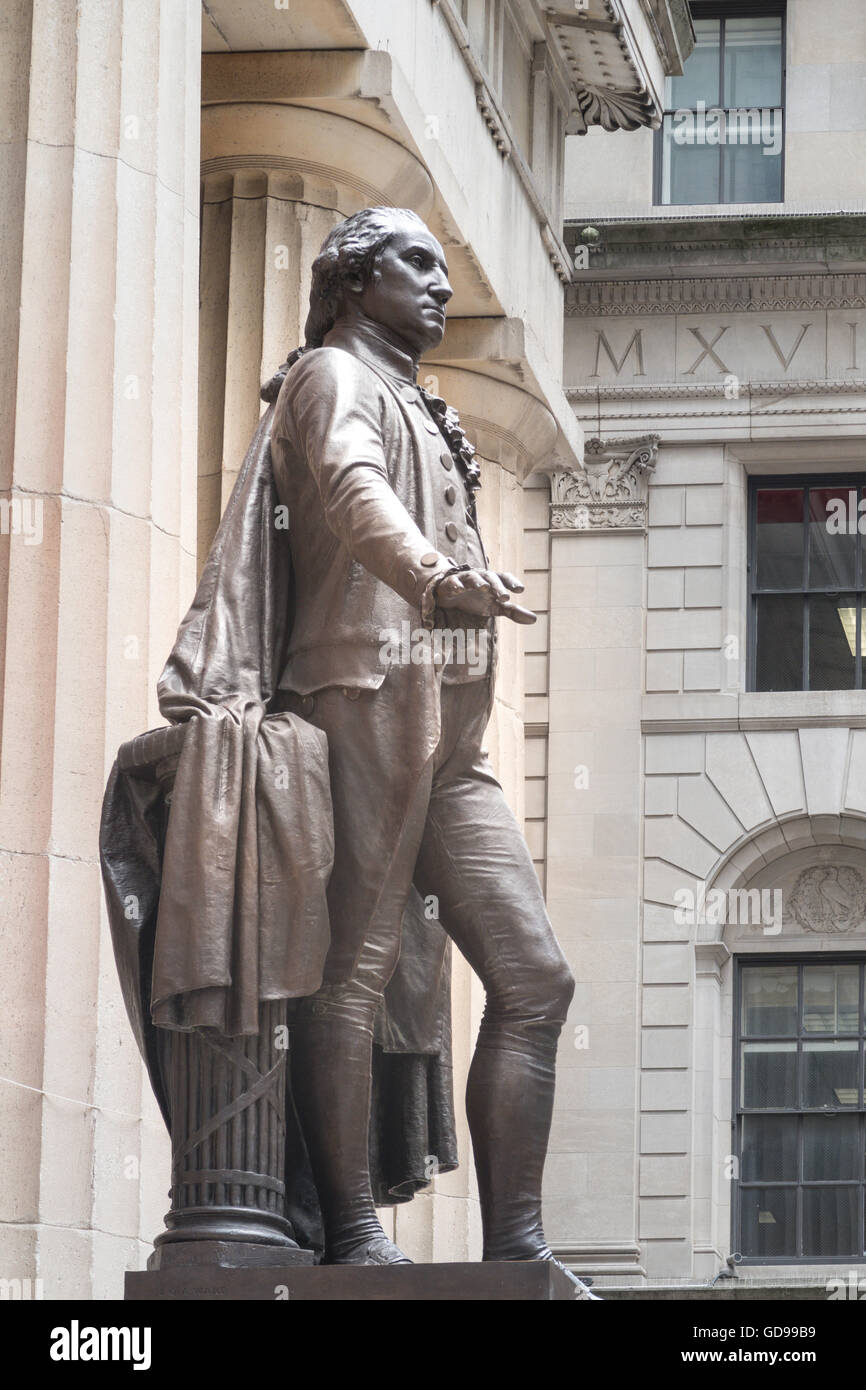 Federal Hall Memorial National Historic Site, NYC Stock Photo - Alamy