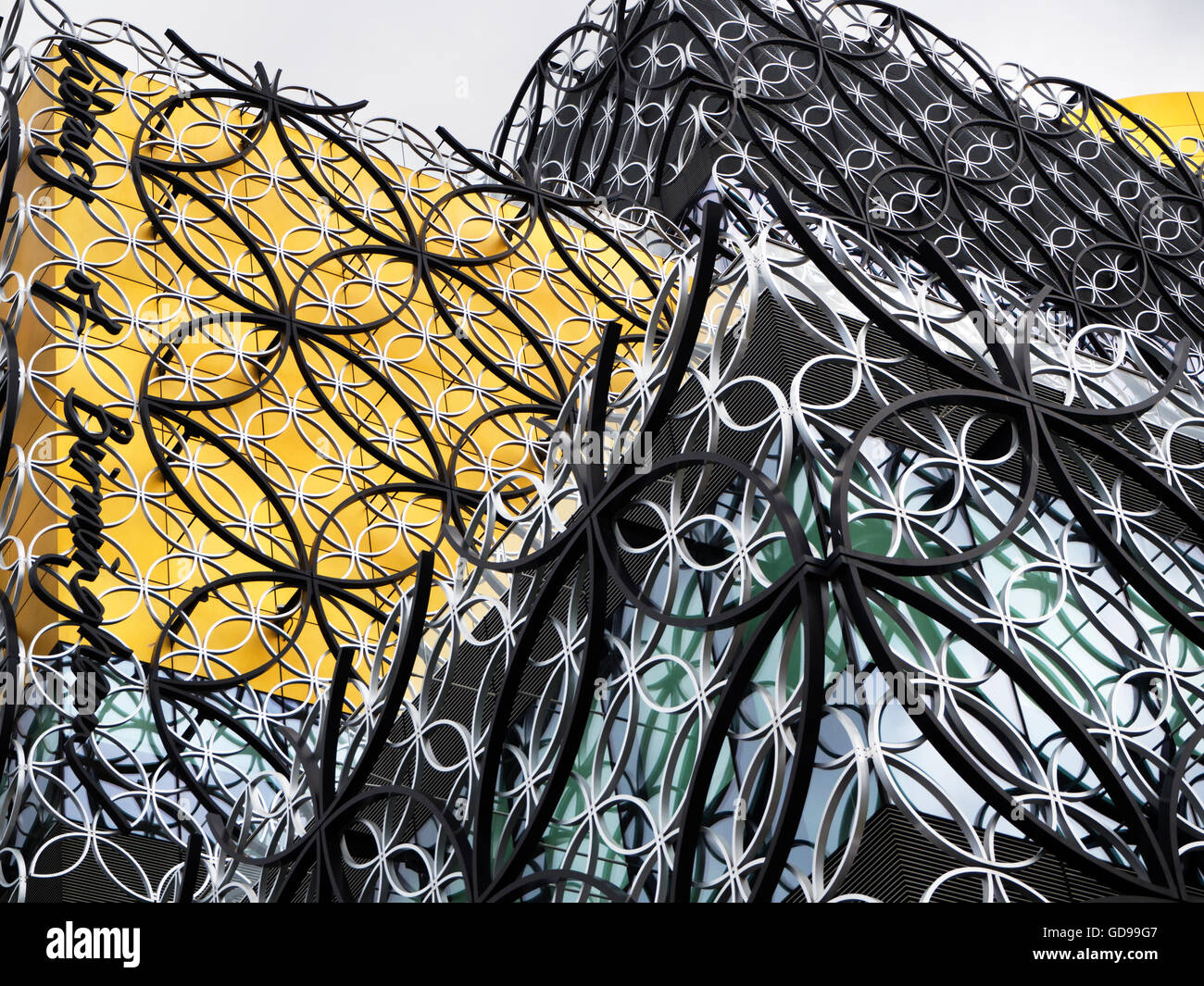 Library of Birmingham Building in Centenary Square Birmingham West ...
