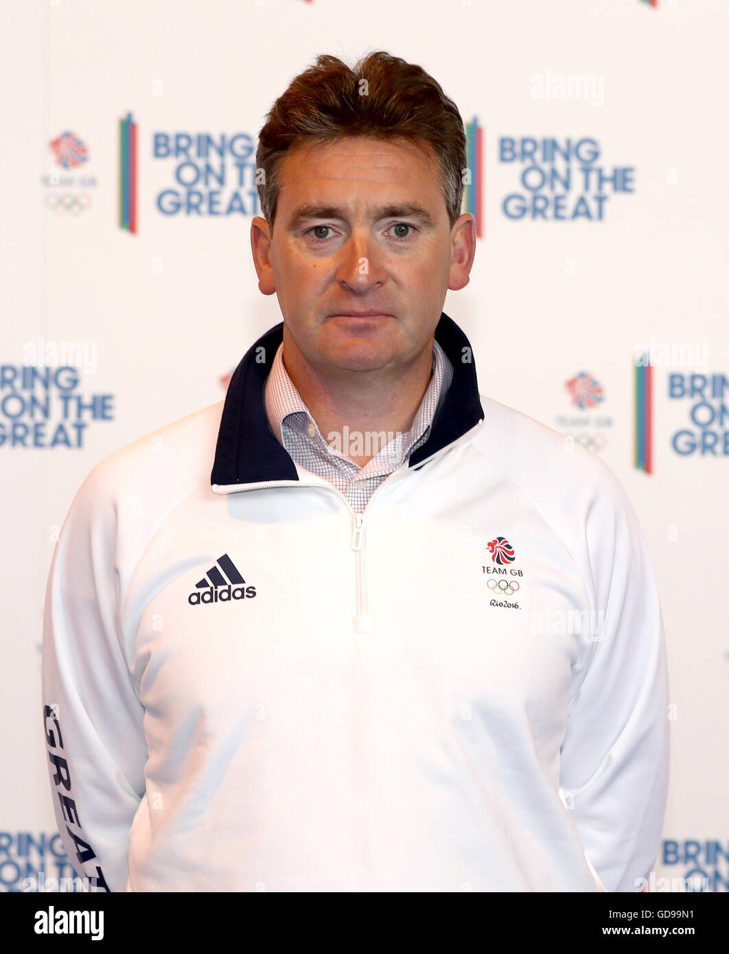 Great Britain equestrian performance director Dan Hughes during the ...