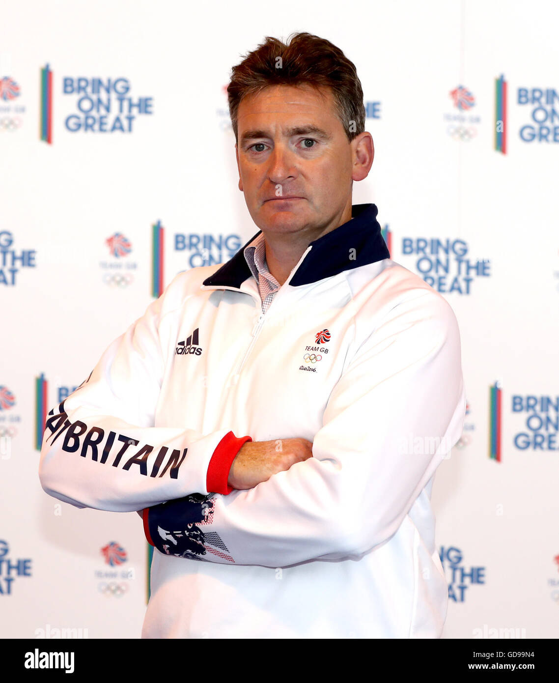 Team gb equestrian performance director dan hughes hi-res stock ...