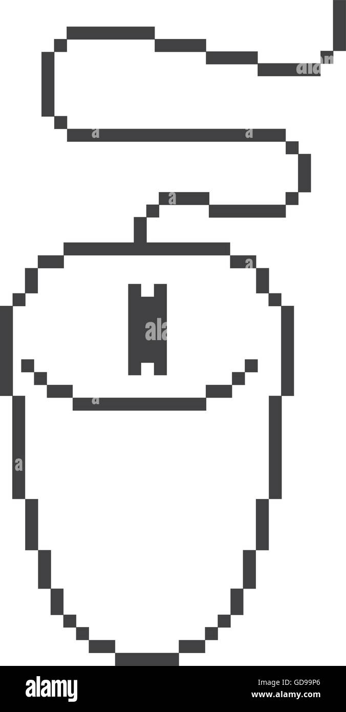 Computer mouse pointer isolated icon design Stock Vector Image & Art ...