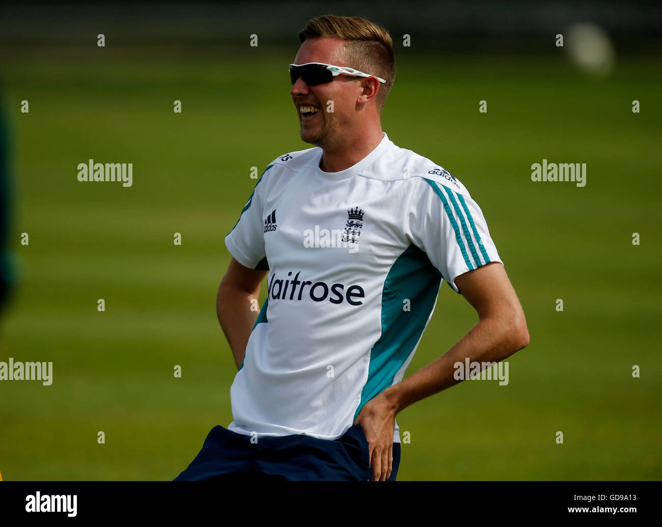 England's Jake Ball during a nets session at Lord's, London Stock Photo ...