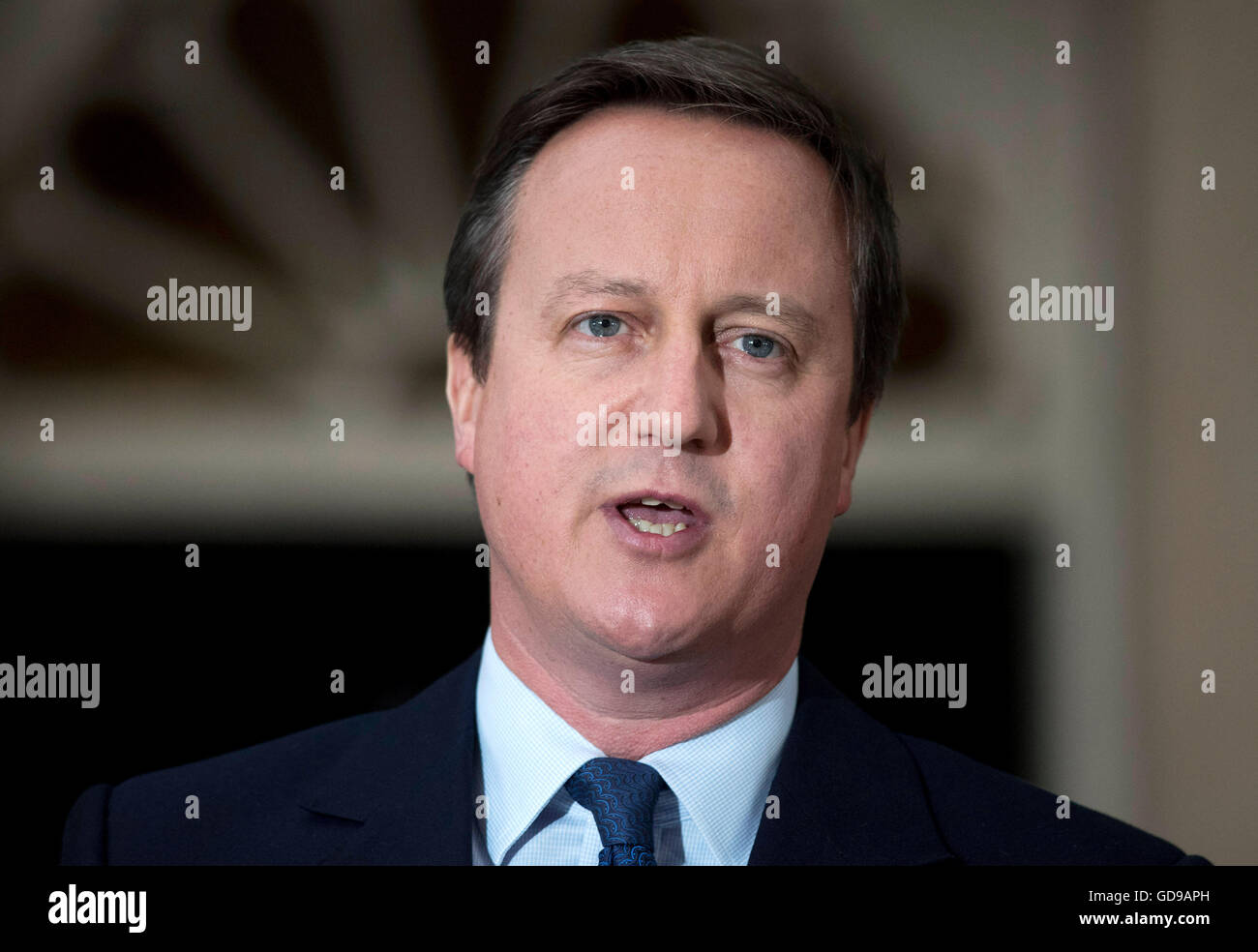 David Cameron makes a speech outside 10 Downing Street in London ...