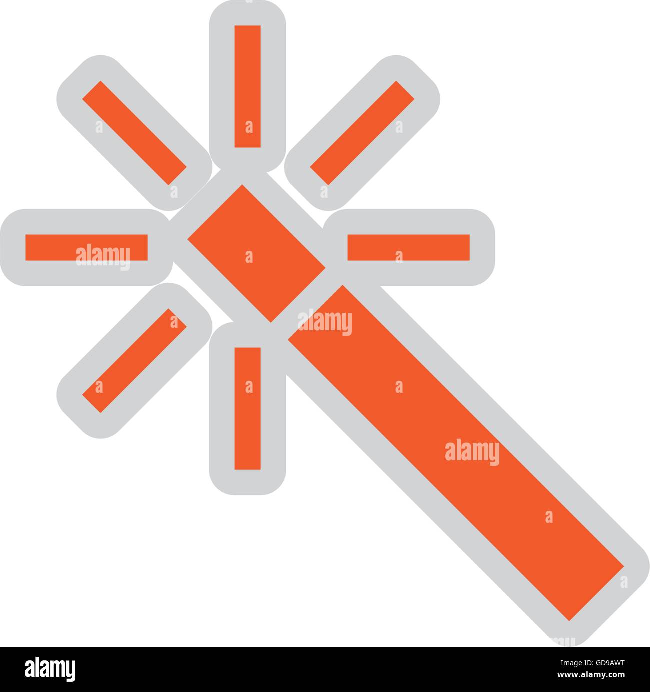 Photo editing line art Cut Out Stock Images & Pictures - Alamy