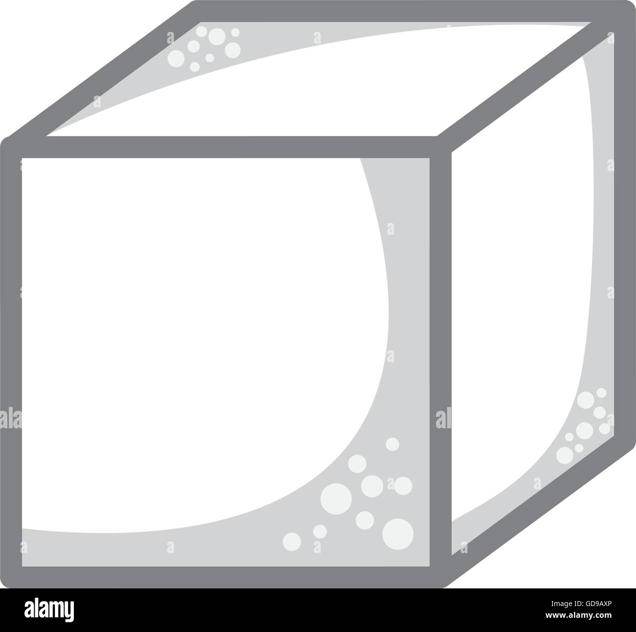 cube sugar isolated icon design Stock Vector Image & Art - Alamy