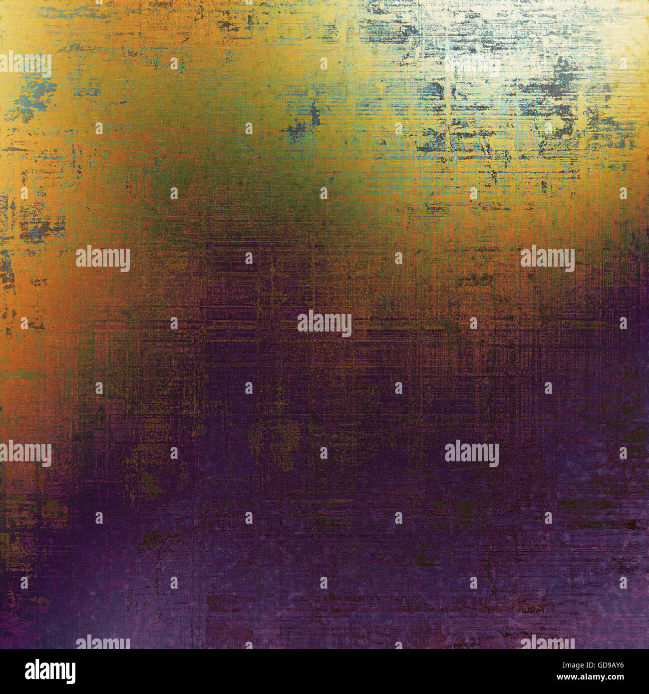 Retro vintage style elements on aged grunge texture. With different ...