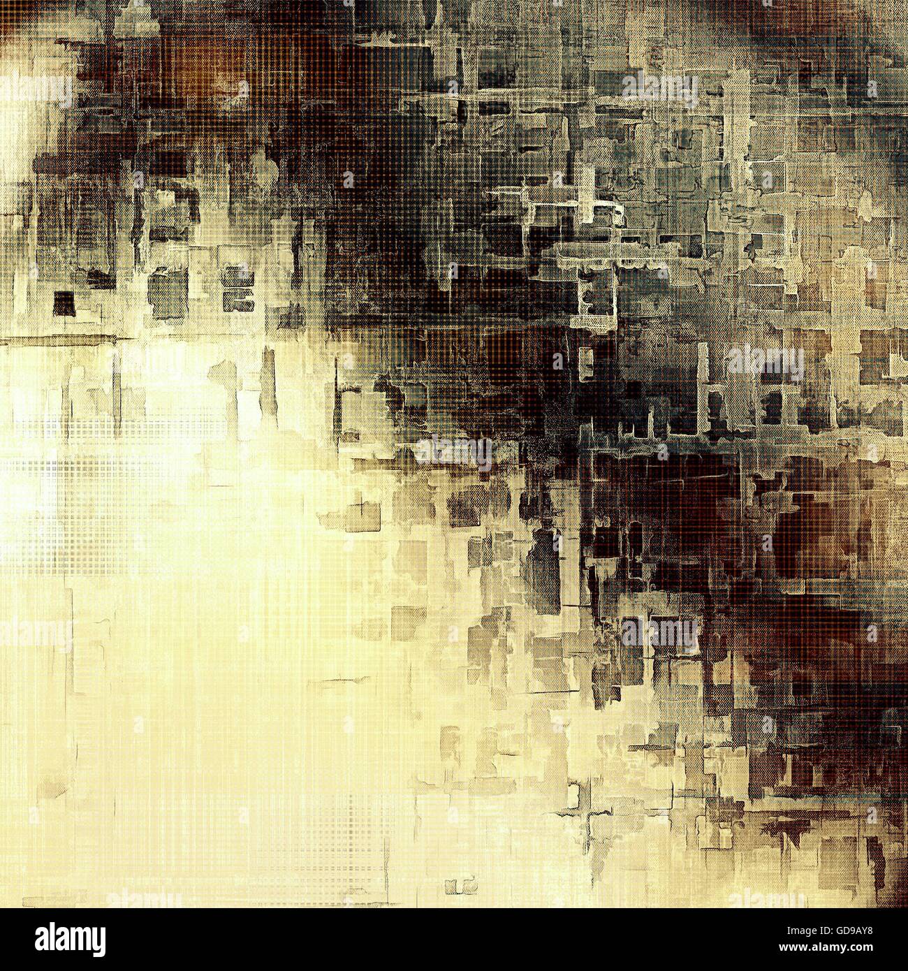 Abstract grunge background or aged texture. Old school backdrop with ...