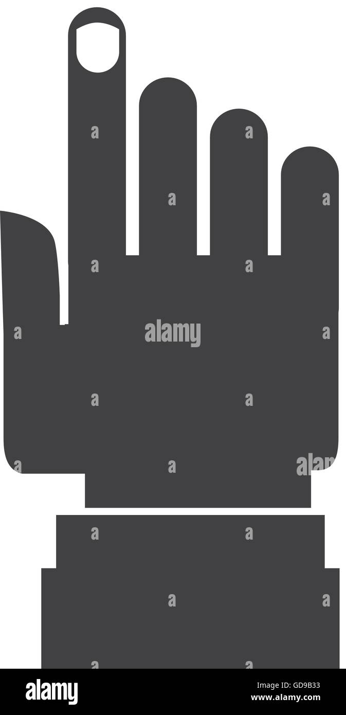 Victorian pointing hand hi-res stock photography and images - Alamy