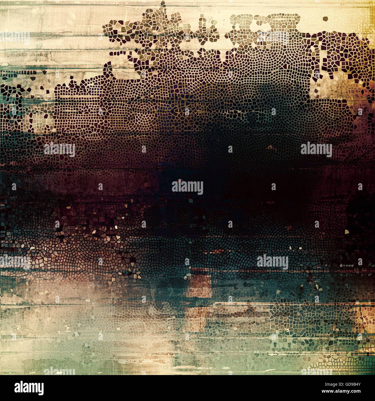 Abstract grunge background or aged texture. Old school backdrop with ...
