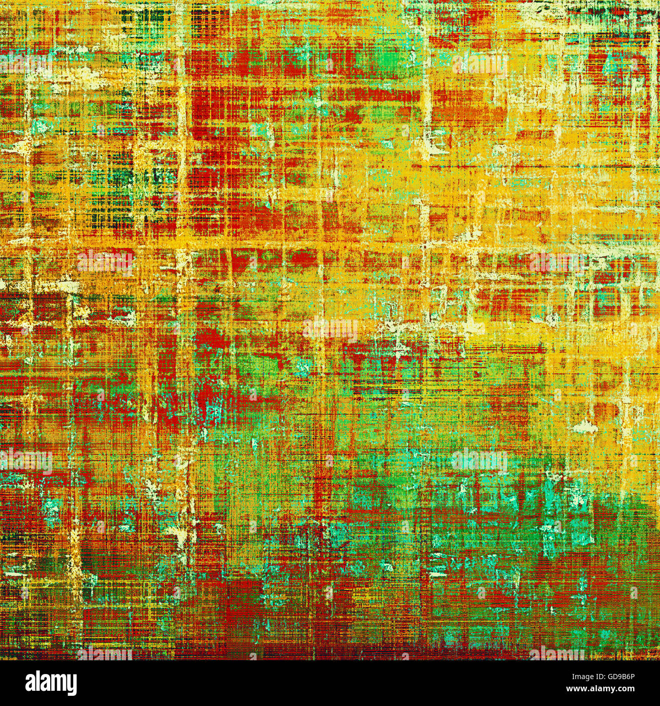 Vintage old retro background with ancient style design elements and ...