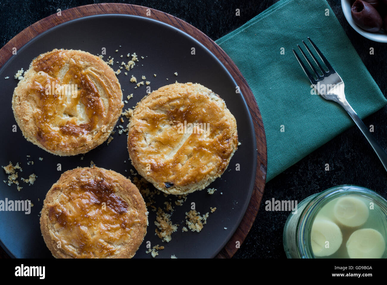 Empada de Palmito Stock Photo - Alamy