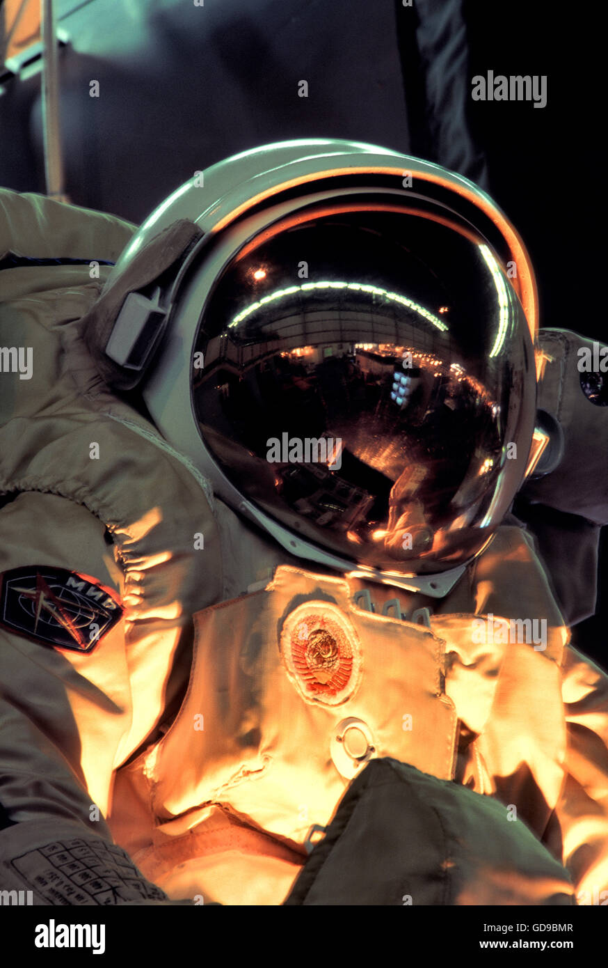 The Russian SOKOL space suit was designed in the early 1970s to protect ...