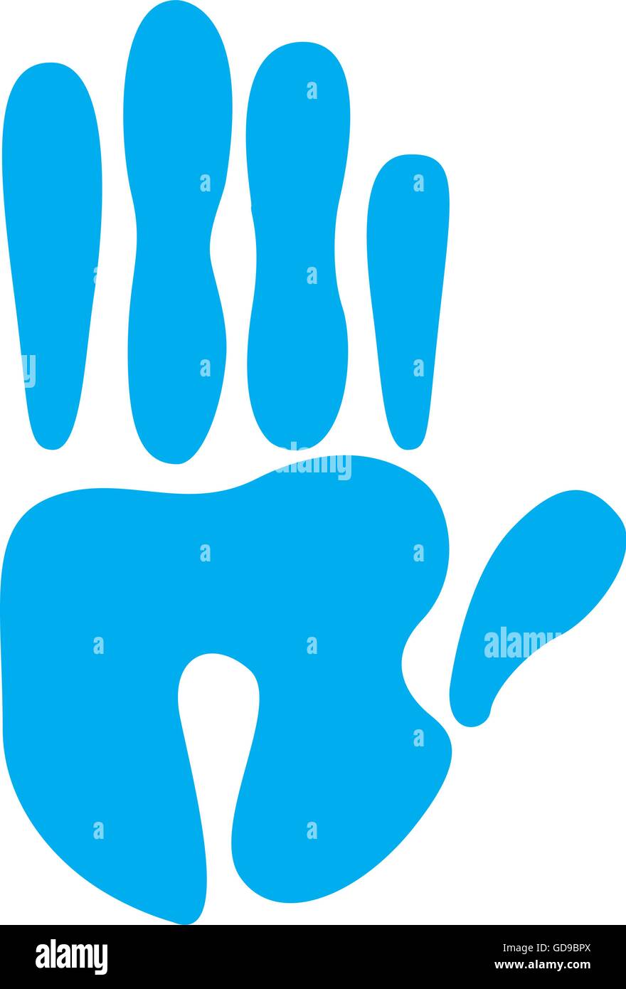 hand print isolated icon design Stock Vector Image & Art - Alamy