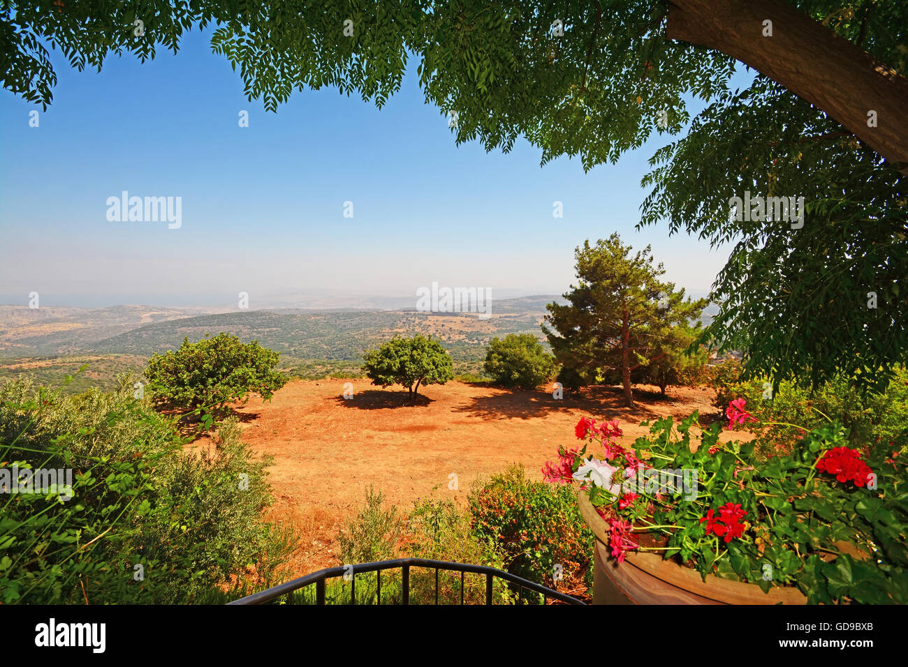 Upper Galilee landscape, Israel Stock Photo - Alamy